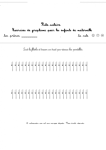 50 fiches pour apprendre le graphisme en maternelle - caboucadin
