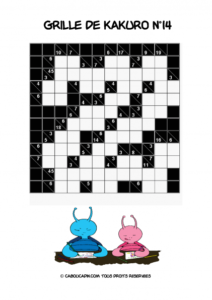 70 KAKURO DIFFICILE - caboucadin