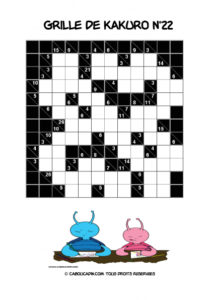 70 KAKURO DIFFICILE - caboucadin