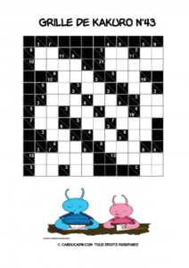 70 KAKURO DIFFICILE - caboucadin