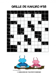 70 KAKURO DIFFICILE - caboucadin