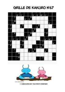 KAKURO DIFFICILE - caboucadin: activités pour enfants