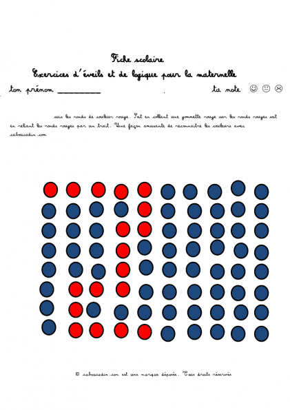 350 Fiches d'activités Couleurs Maternelle: PDF Gratuits à Télécharger ...