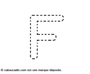 26 fiches maternelles : les lettres en pointillés - caboucadin