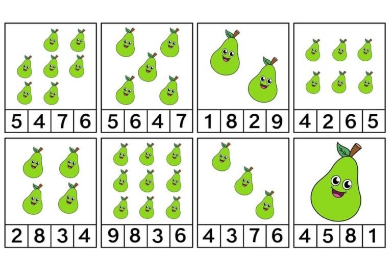 15 fiches maternelles pour apprendre à compter - caboucadin