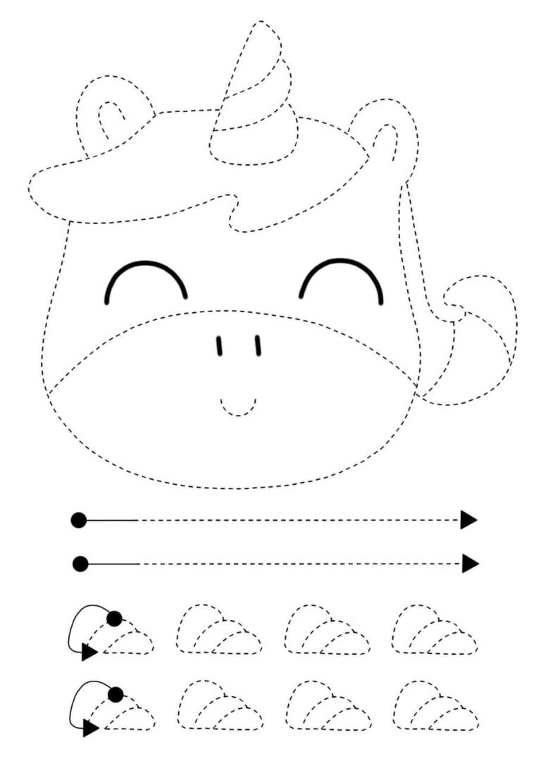 Dessiner avec des pointillés : Le graphisme en maternelle - caboucadin