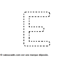 26 Fiches maternelles : Les lettres de l'alphabet en pointillés ...