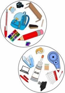 60 cartes de Dobble thème école à imprimer - caboucadin