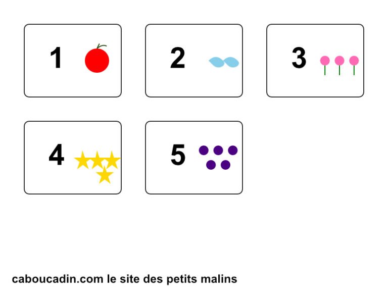 200 fiches pour apprendre à compter en maternelle - caboucadin