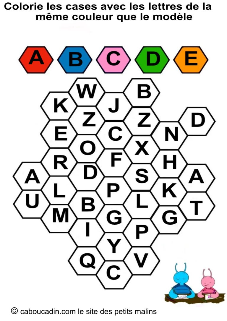 40 fiches maternelles pour découvrir les lettres de l'alphabet en s ...