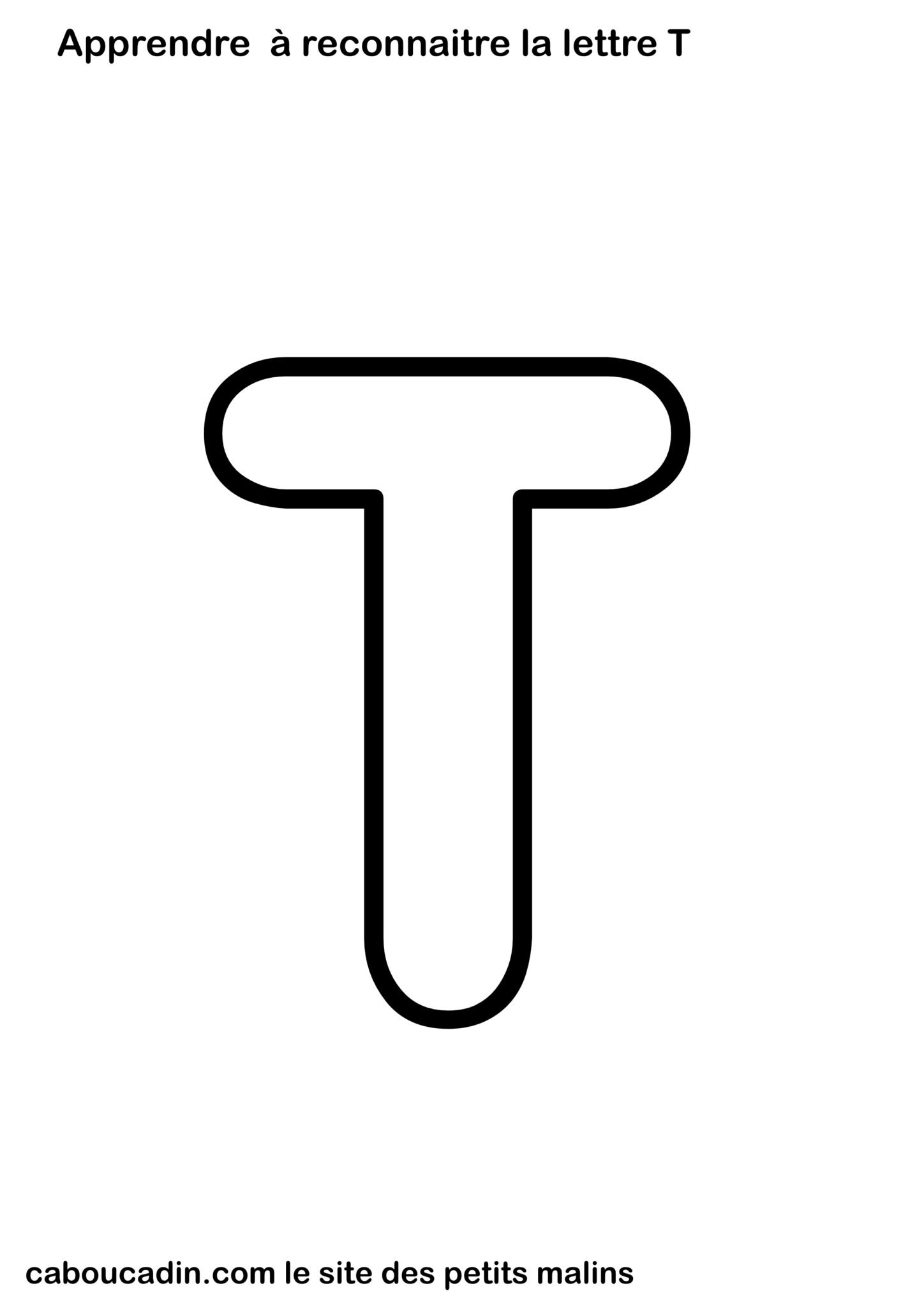 Fiches maternelles: les lettres de l'alphabet - caboucadin