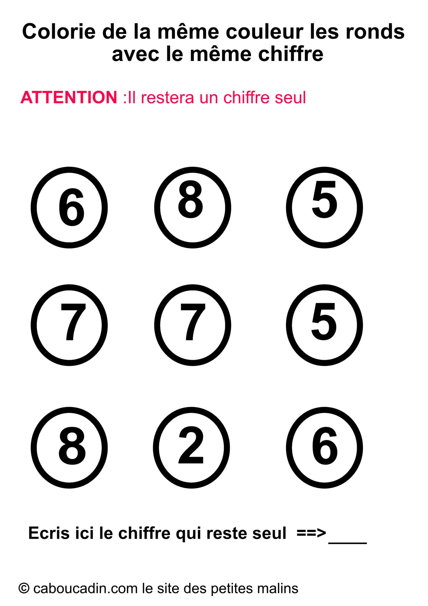 200 fiches pour apprendre à compter en maternelle - caboucadin